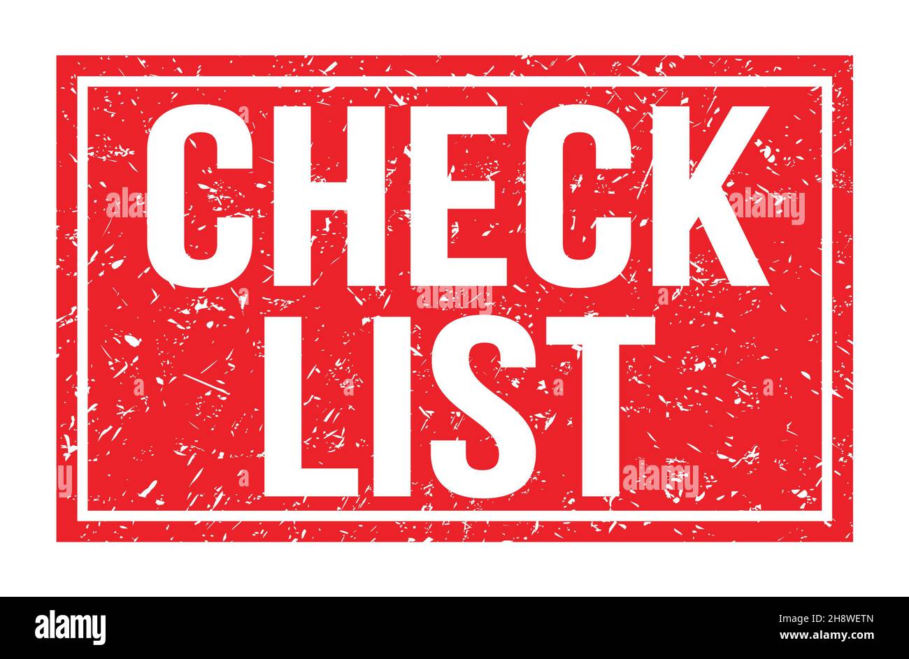 Check list stamp sign hi-res stock photography and images - Alamy