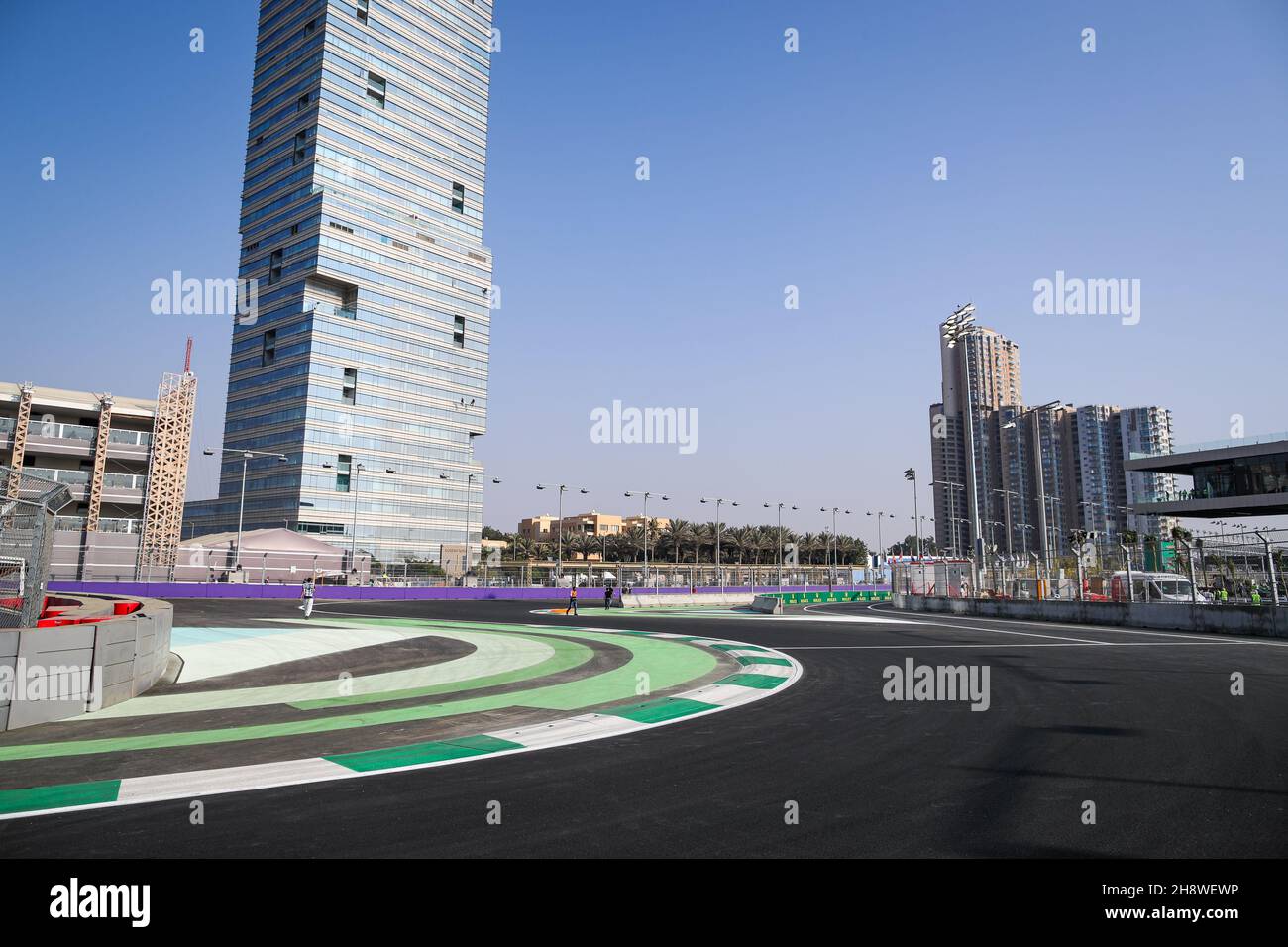 Jeddah, Arabie Saoudite. 02nd Dec, 2021. Track illustration during the ...