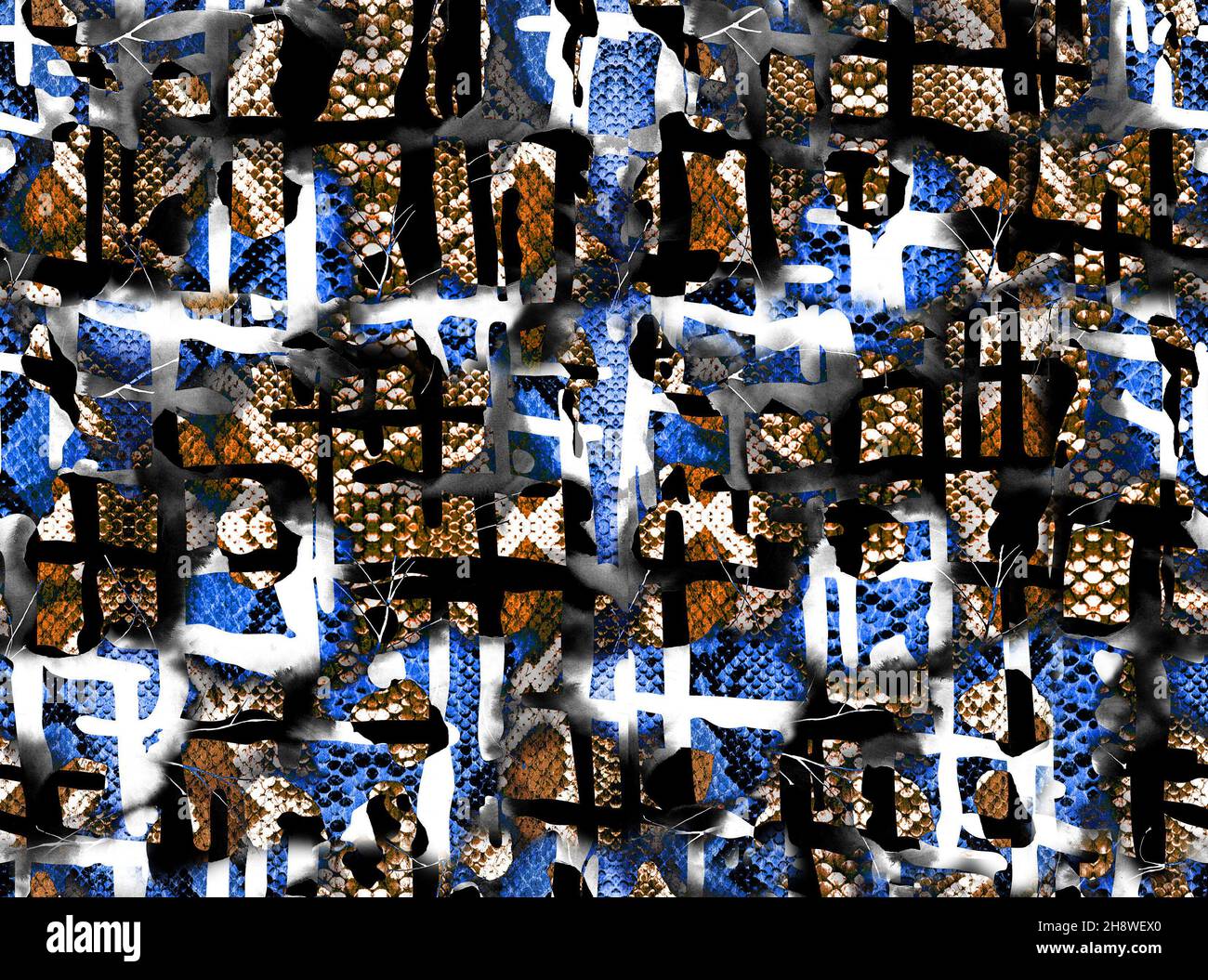 Geometry repeat pattern with texture background,Seamless colorful ...
