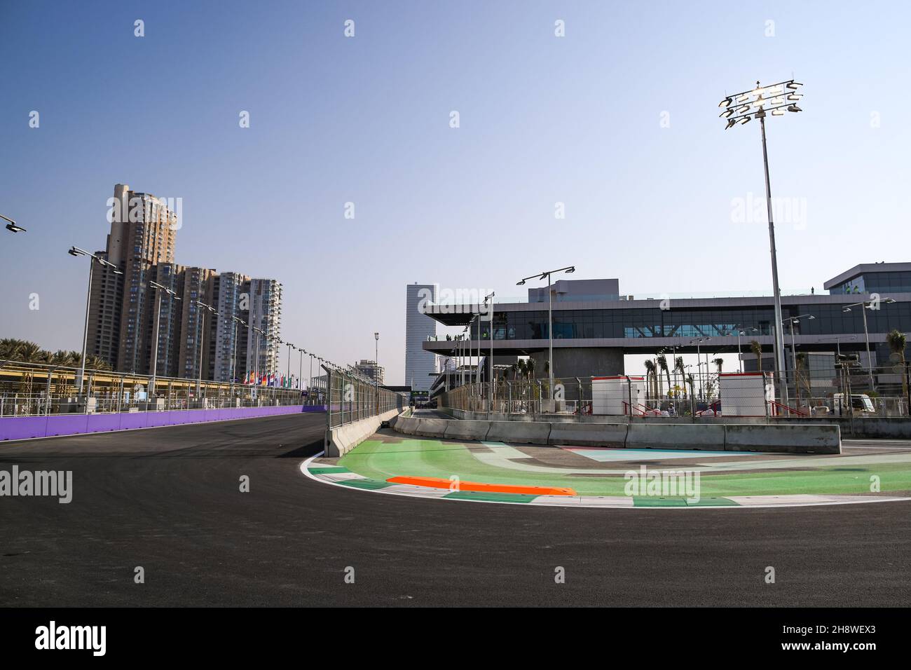 Jeddah, Arabie Saoudite. 02nd Dec, 2021. Track illustration during the ...