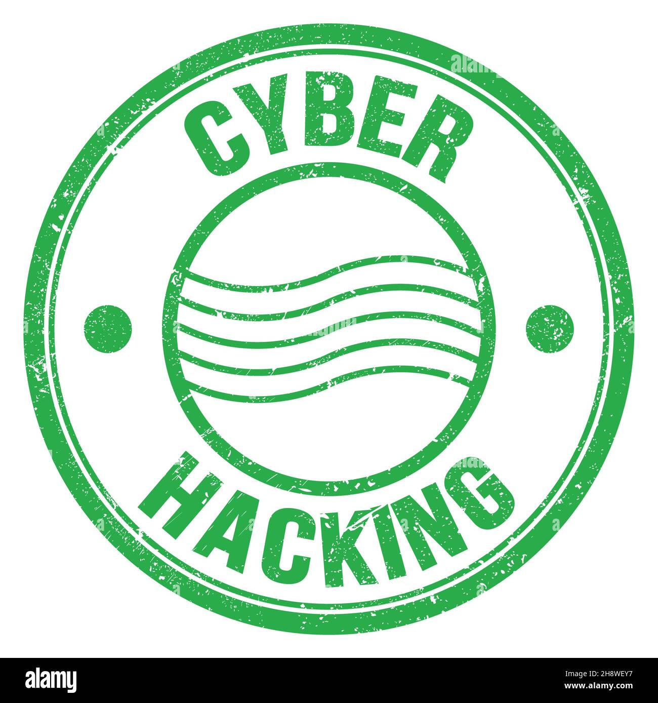 Cyber hacking stamp hi-res stock photography and images - Alamy