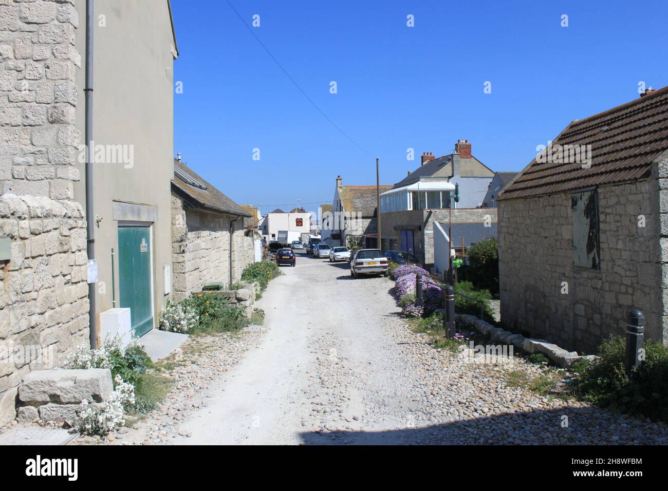 Castletown. Isle of Portland. The England south west coast path ...