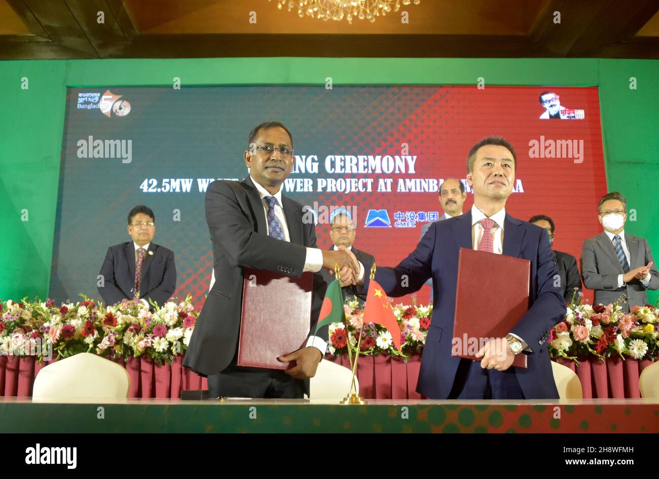 Dhaka. 2nd Dec, 2021. China Machinery Engineering Corporation (CMEC ...