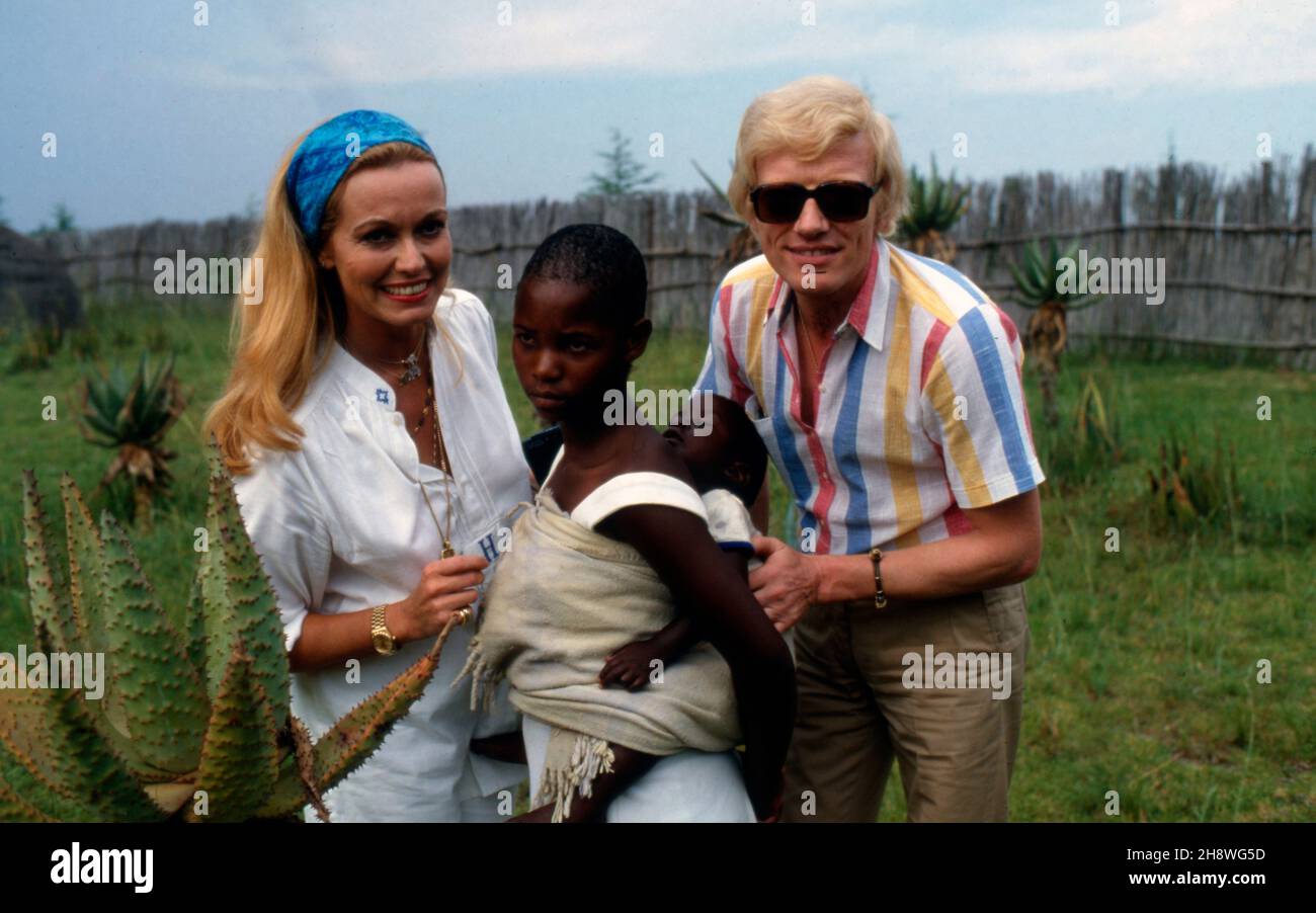 Heino, deutscher Musiker und Schlagersänger, und Ehefrau Hannelore ...