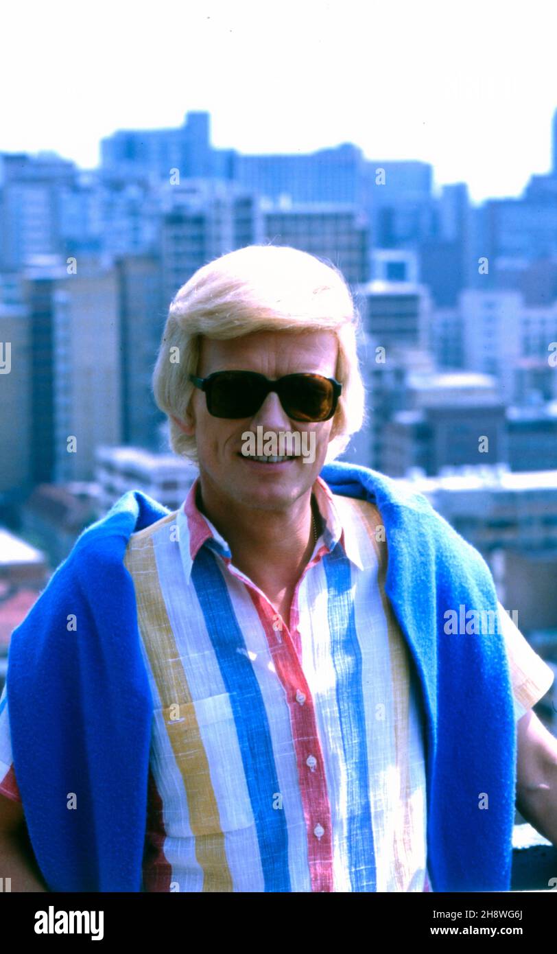 Heino, deutscher Musiker und Schlagersänger, in Kapstadt, Südafrika ...