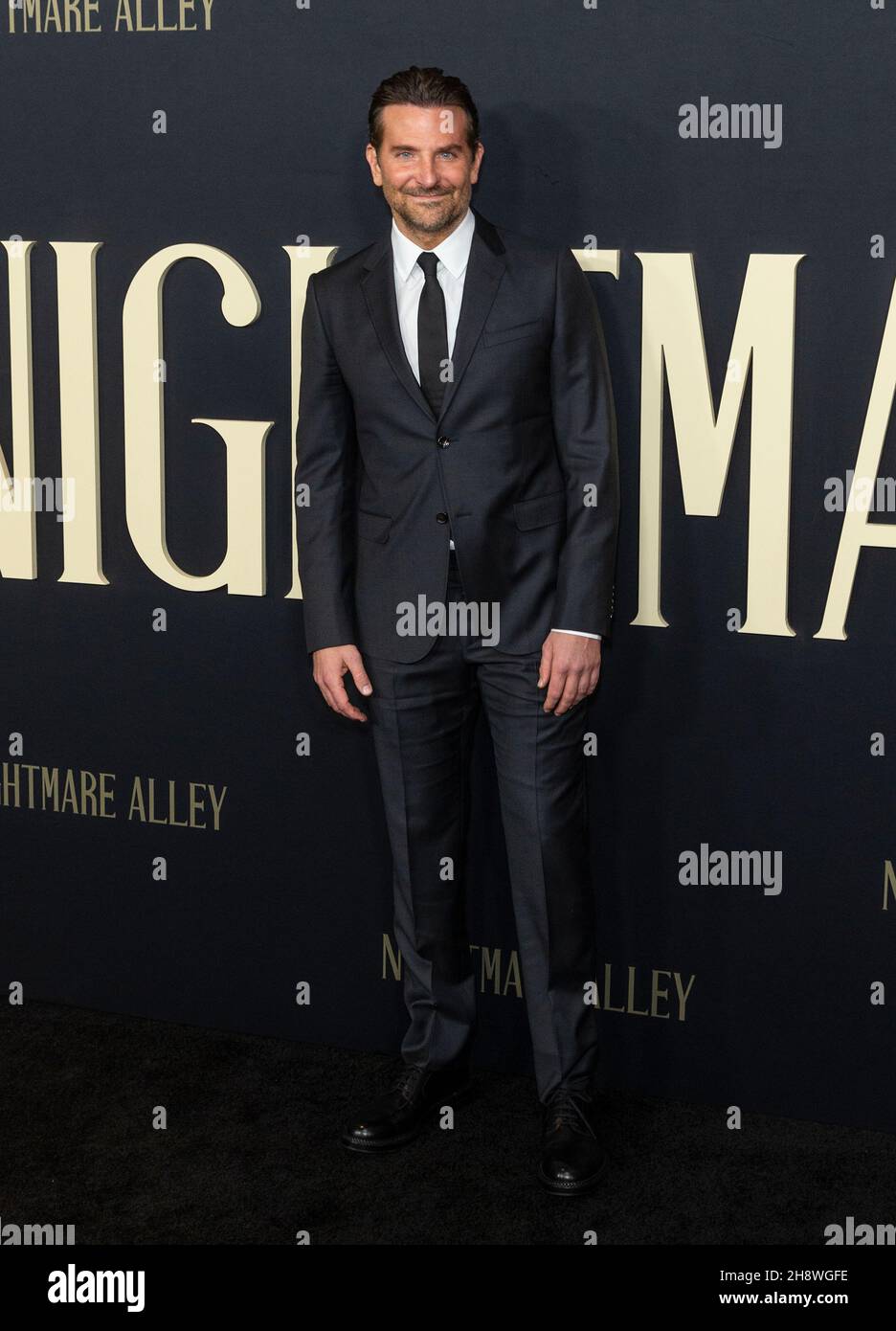 New York, USA December 1, 2021.Bradley Cooper attends "Nightmare Alley ...