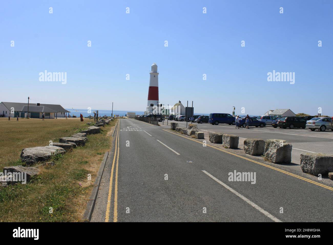 Portland Bill Lighthouse. Isle of Portland. The England south west ...