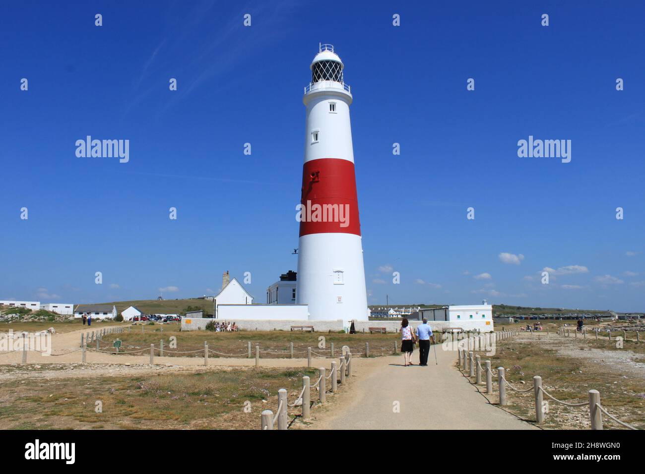 Portland Bill Lighthouse. Isle of Portland. The England south west ...
