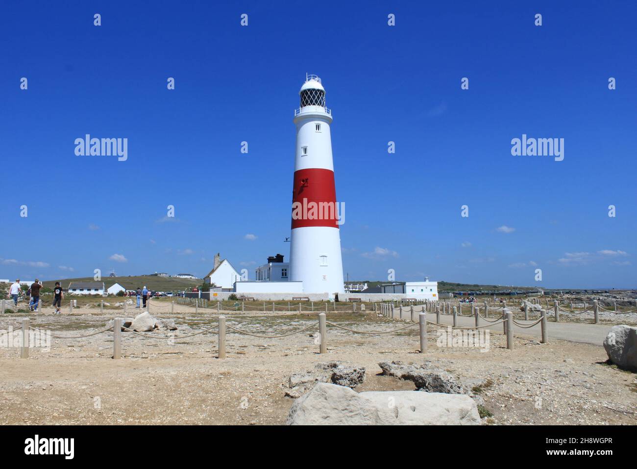 Portland Bill Lighthouse. Isle of Portland. The England south west ...