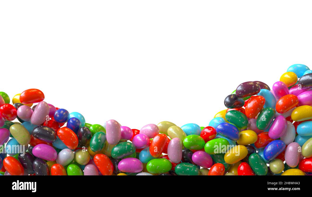Pile of jellybeans hi-res stock photography and images - Alamy
