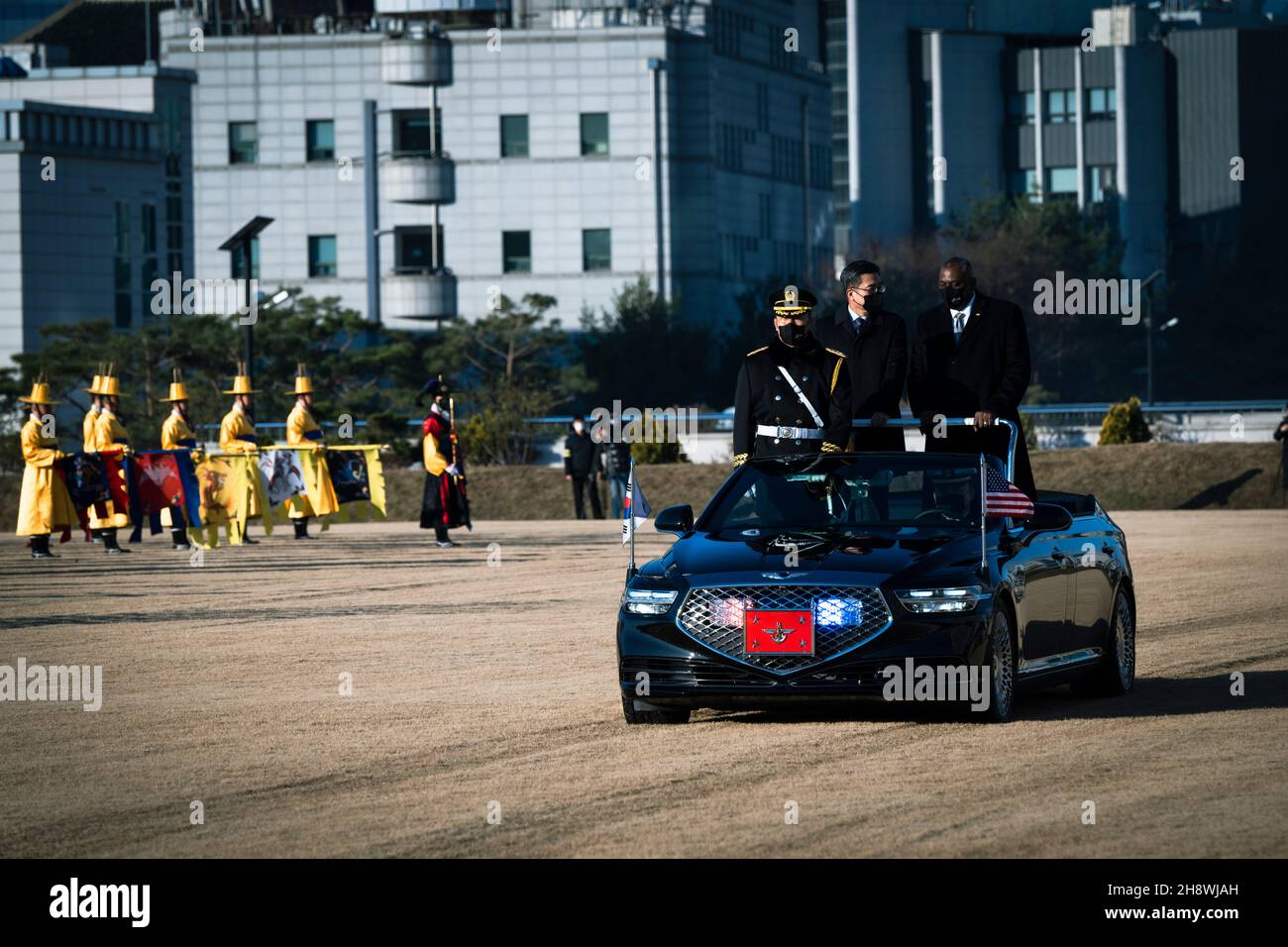 Seoul, South Korea. 02nd Dec, 2021. U.S. Secretary of Defense Lloyd J ...