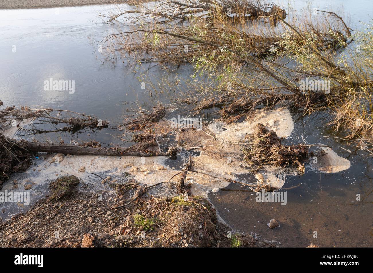 Trapped River Pollution High Resolution Stock Photography and Images ...