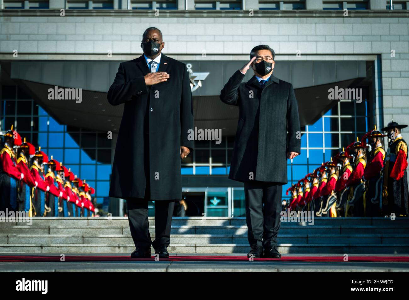 Seoul, South Korea. 02nd Dec, 2021. U.S. Secretary of Defense Lloyd J ...
