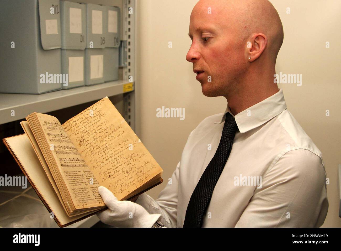 RBBM Alloway, Ayrshire, Scotland, UK David Hopes, Curator of the Robert ...