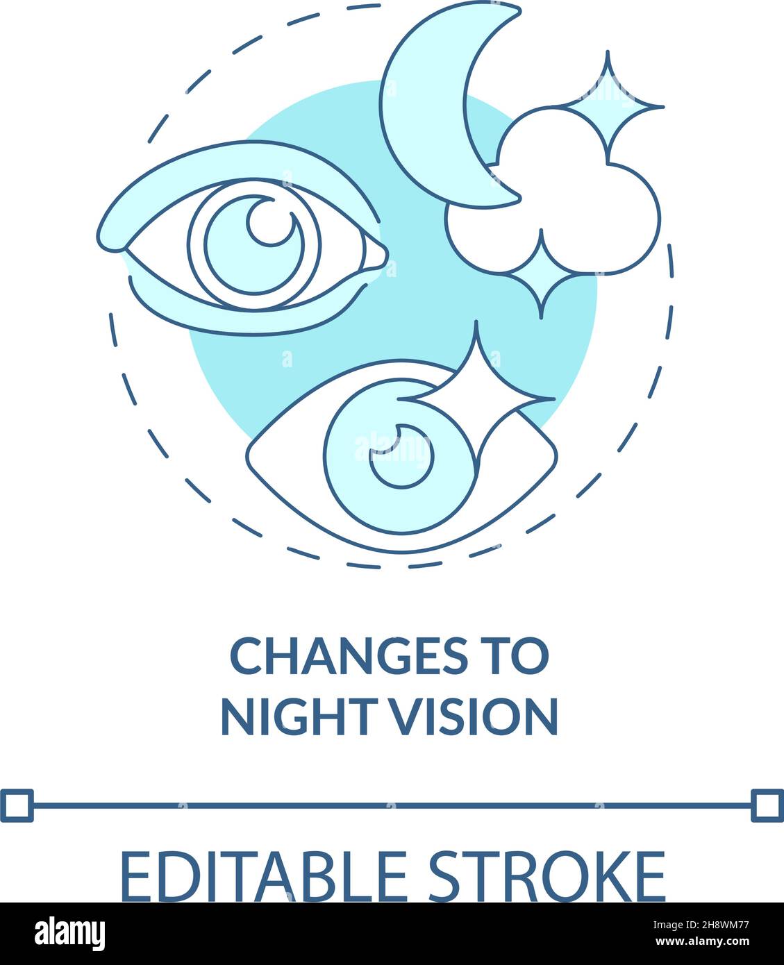 Night vision sight Stock Vector Images - Alamy