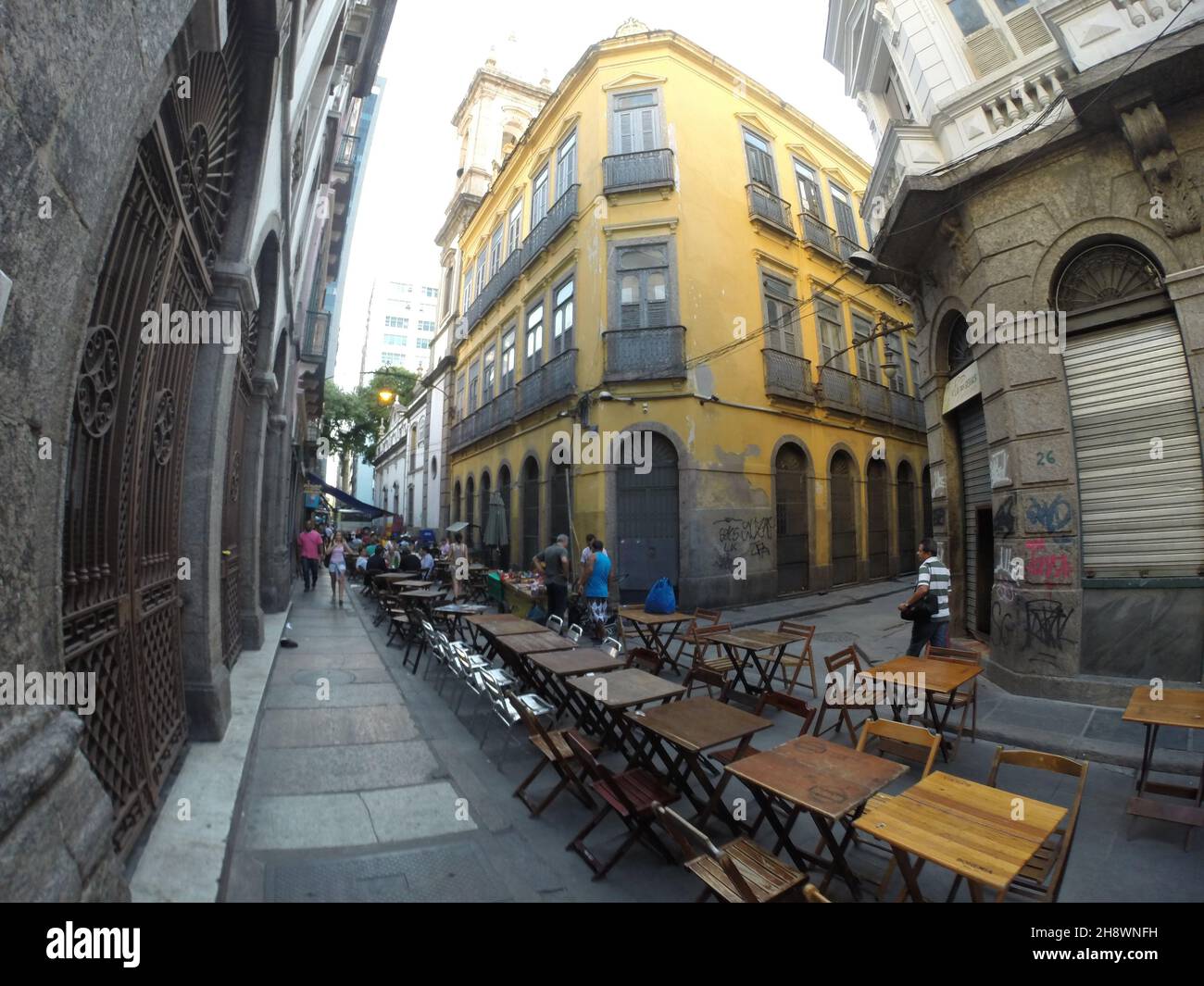 Rio de Janeiro Downtown old town Stock Photo - Alamy