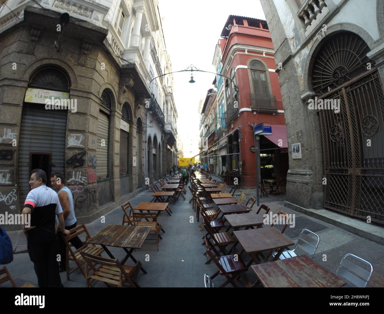 Rio de Janeiro Downtown old town Stock Photo - Alamy