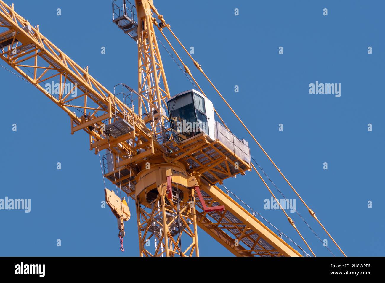 Construction crane, tool of building industry Stock Photo - Alamy