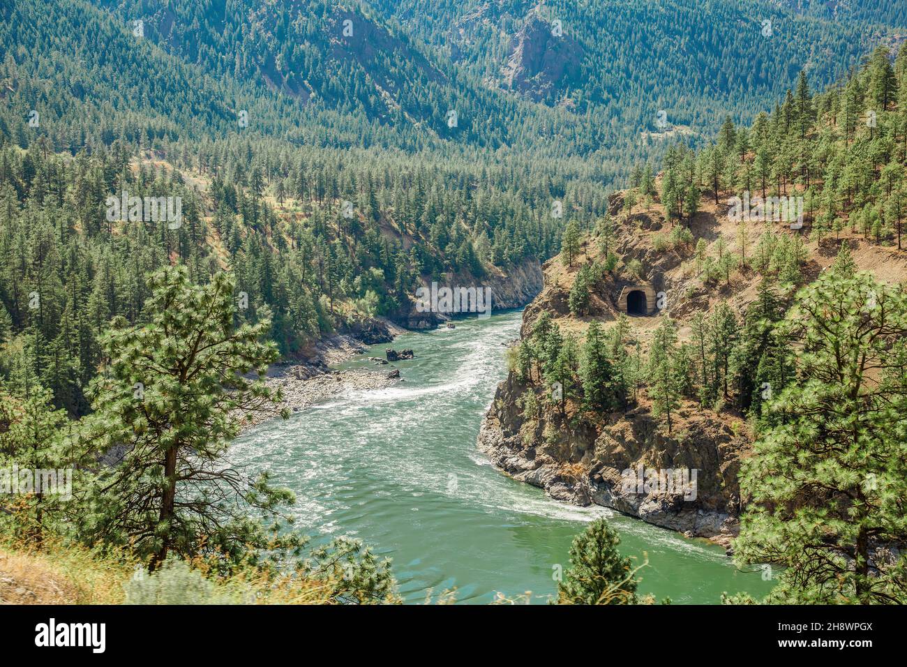Mountain river in mountains Stock Photo - Alamy