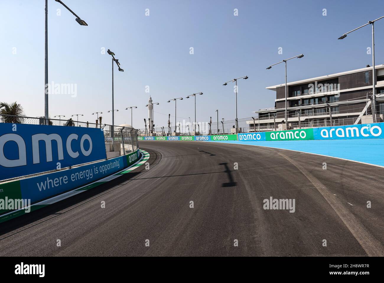 Jeddah, Saudi Arabia. 02nd Dec, 2021. Circuit atmosphere - track detail ...