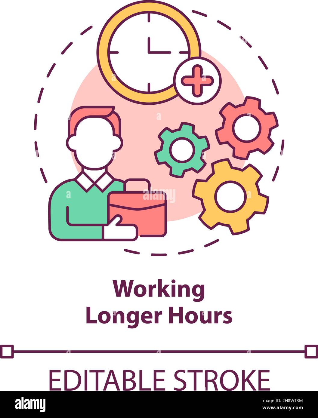 Longer working hours hi-res stock photography and images - Alamy
