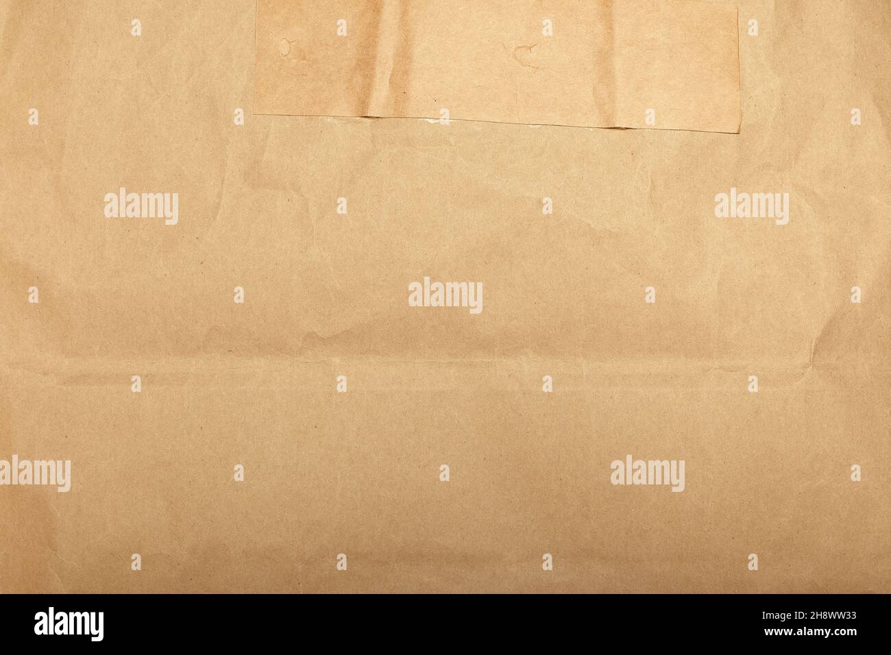 Kraft rumpled paper or cardboard texture for background Stock Photo - Alamy