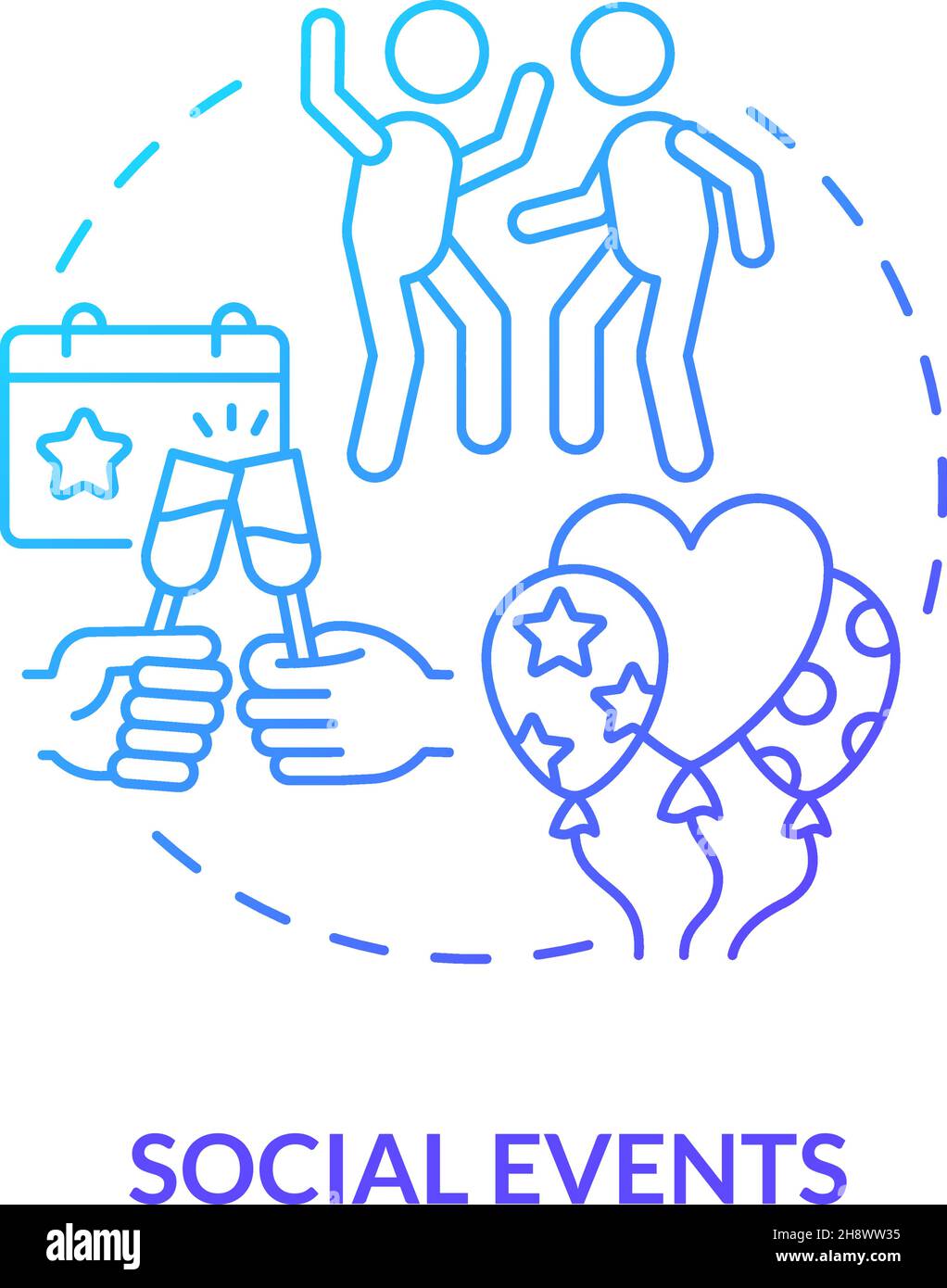 Society event Stock Vector Images - Alamy