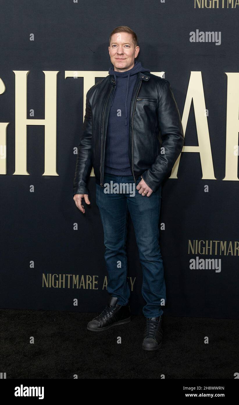 New York, United States. 01st Dec, 2021. Joseph Sikora attends ...