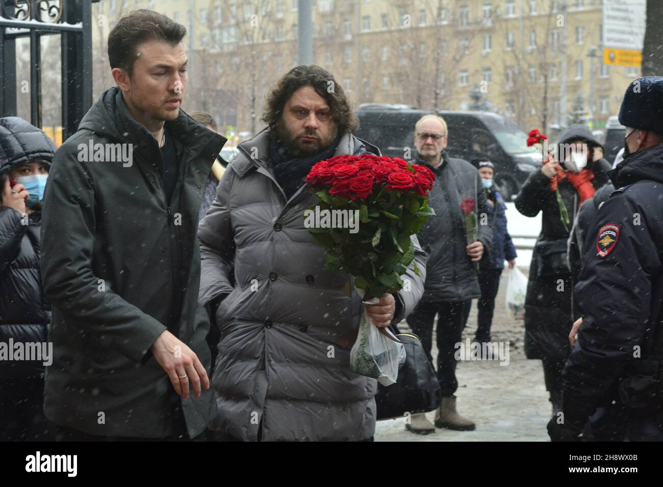 Farewell ceremony with Alexander Gradsky.Theater 'Gradsky Hall', Moscow ...