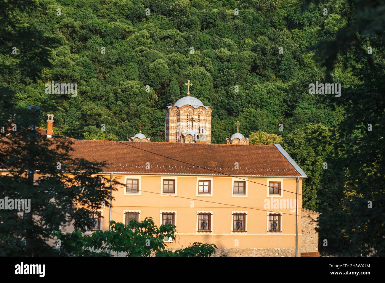 The Ravanica Monastery is a Serbian Orthodox monastery Stock Photo - Alamy