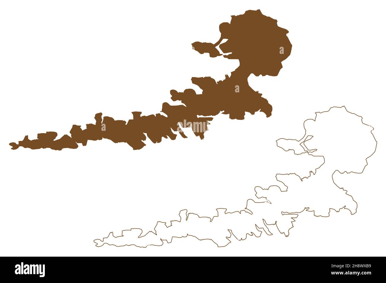 Atka island (United States of America, North America, Alaska, US, USA ...