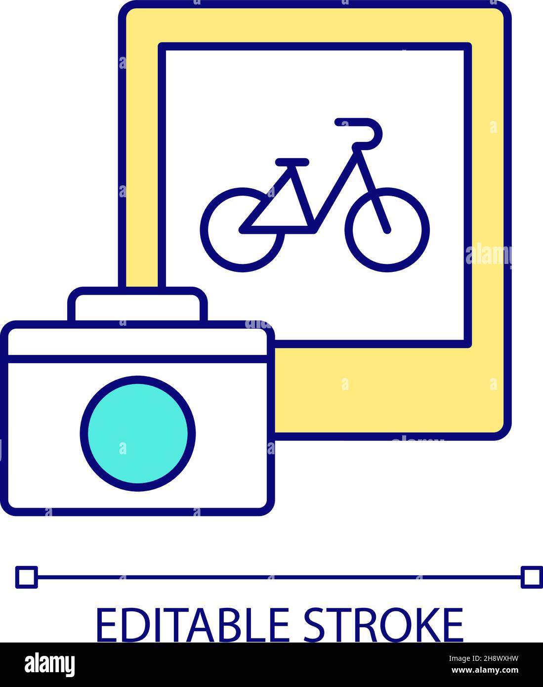 Taking picture of bicycle RGB color icon Stock Vector Image & Art - Alamy Taking picture of bicycle RGB color icon Stock Vector Image & Art - Alamy
