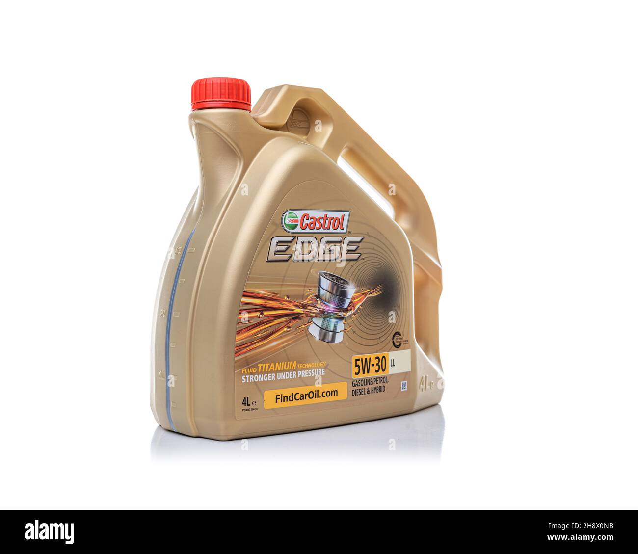 Castrol oil tank Cut Out Stock Images & Pictures - Alamy