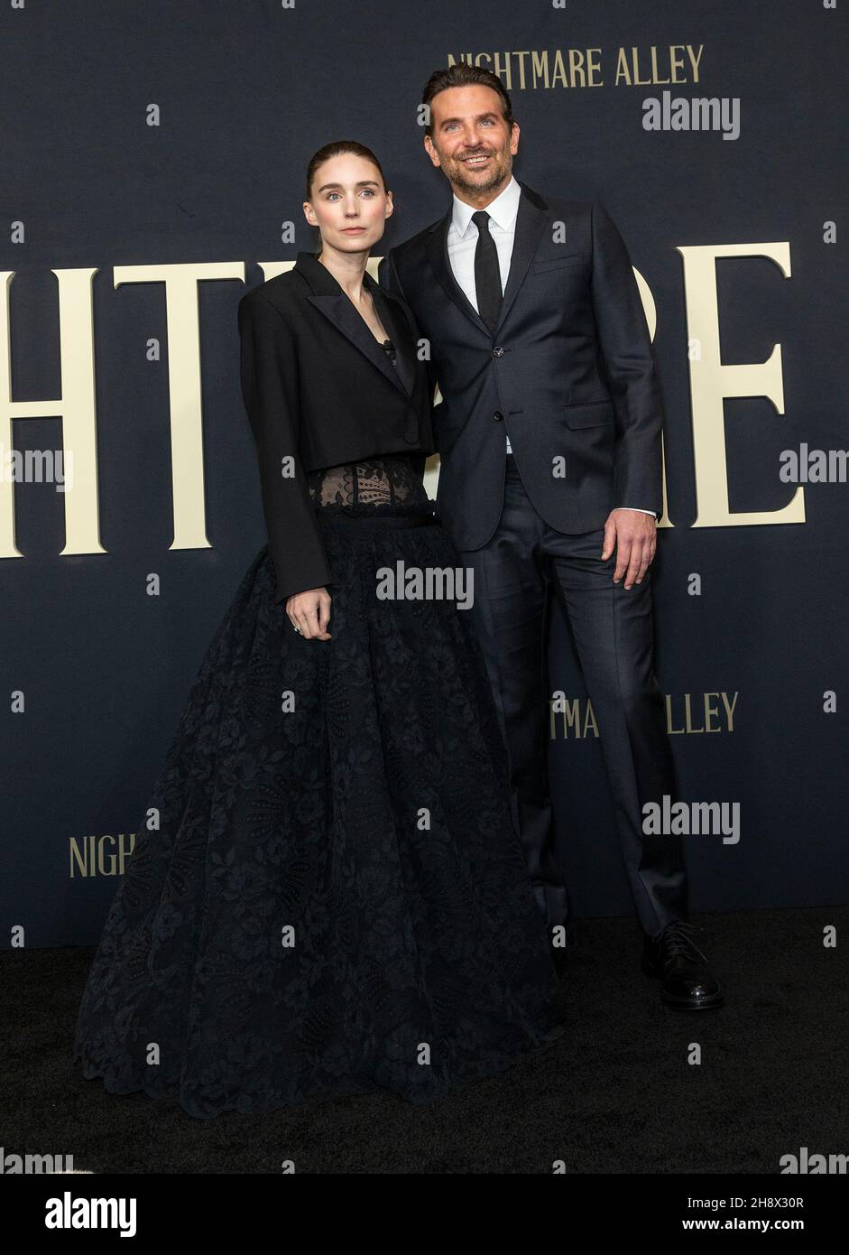 December 1, 2021, New York, New York, United States: Rooney Mara and ...
