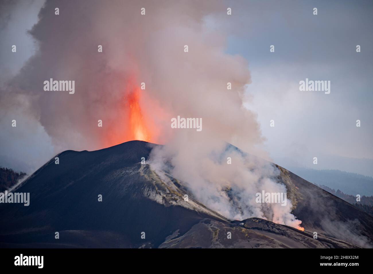 Cumbre vieja aerial view hi-res stock photography and images - Alamy