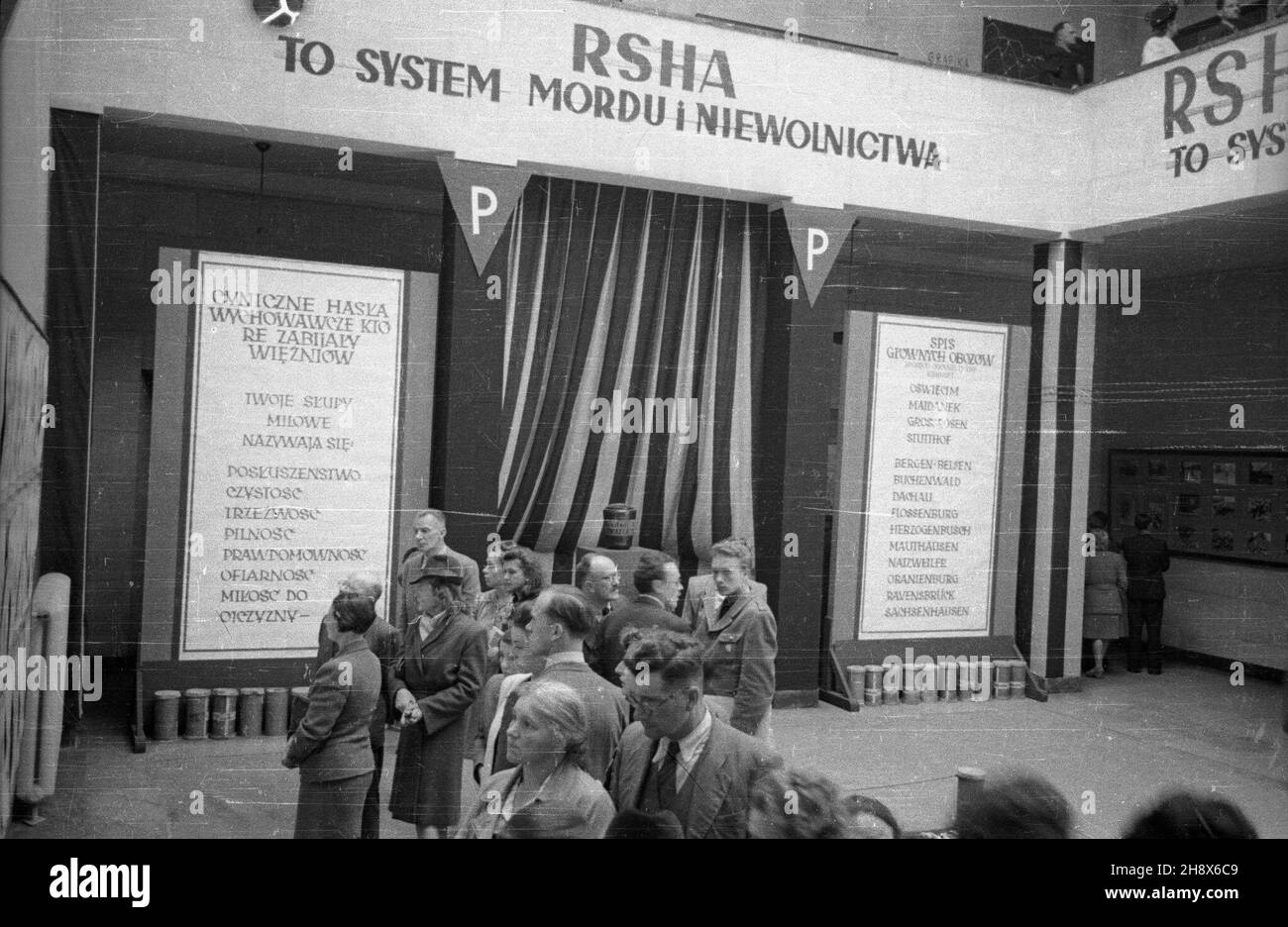 Warszawa, 1946. Przewodnicz¹cy Krajowej Rady Narodowej - Boles³aw ...