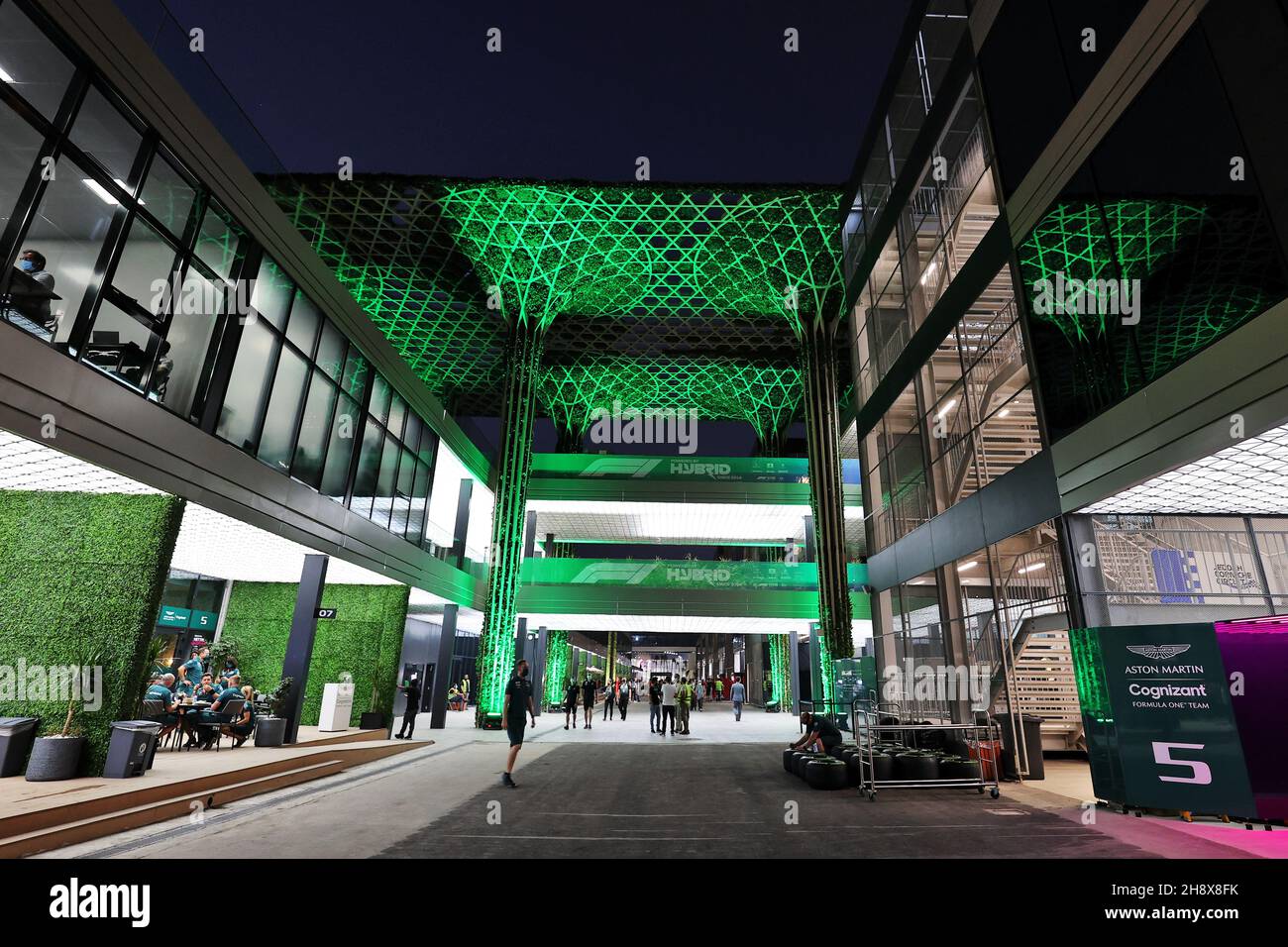 Paddock atmosphere. Saudi Arabian Grand Prix, Thursday 2nd December ...