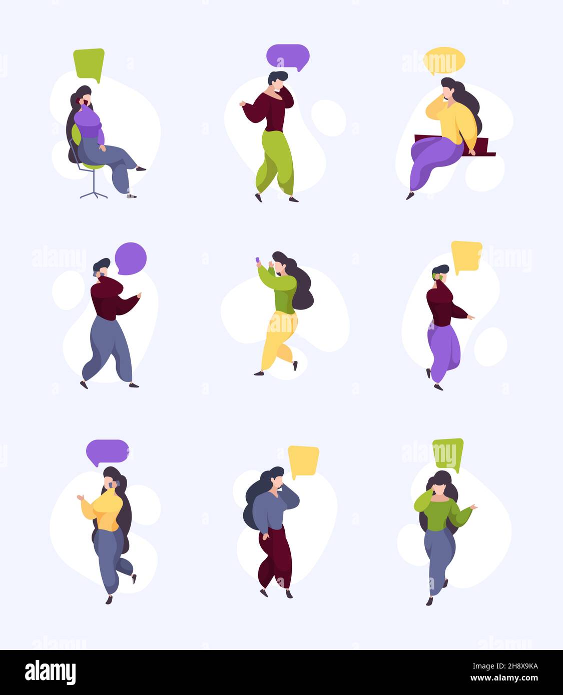 Male friends conversation Stock Vector Images - Alamy