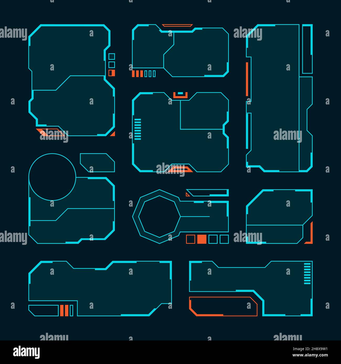 Sci fi content Stock Vector Images - Alamy