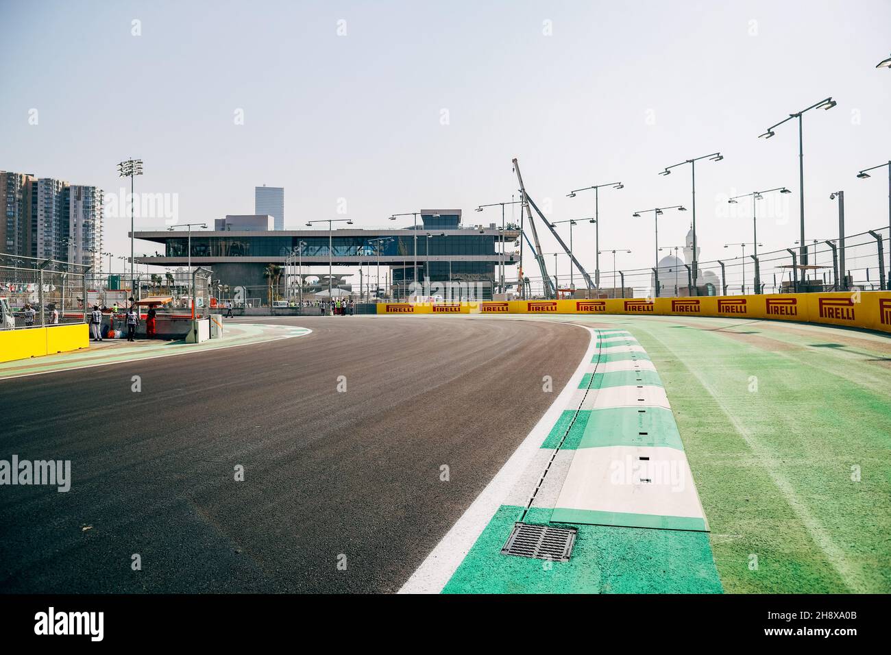 Jeddah, Saudi Arabia - 02/12/2021, illustration track during the ...