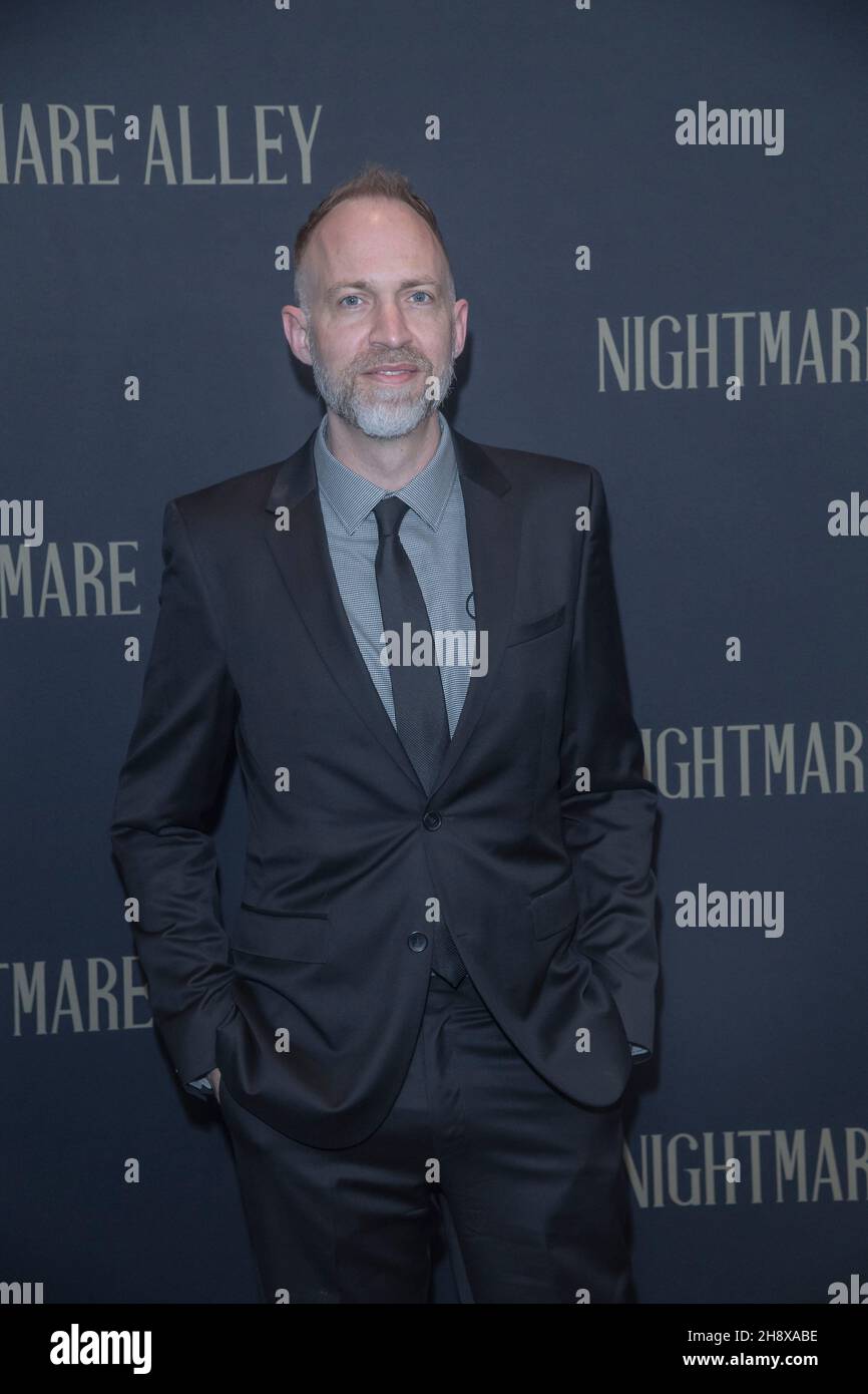 New York, United States. 01st Dec, 2021. Composer Nathan Johnson ...