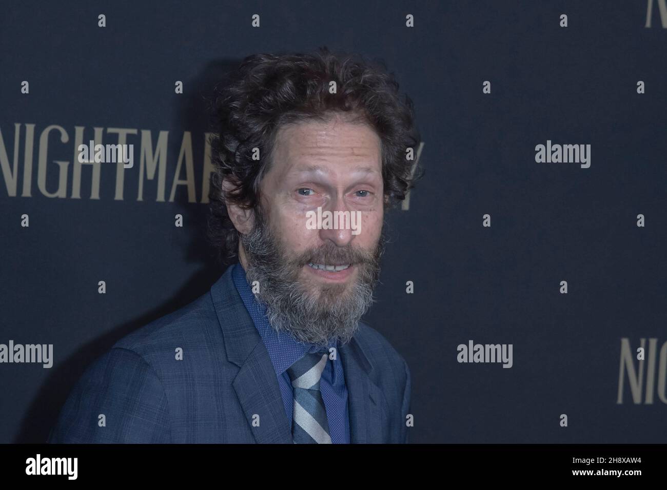 New York, United States. 01st Dec, 2021. Tim Blake Nelson attends ...