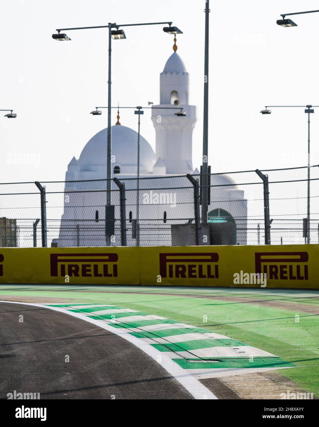 Jeddah, Saudi Arabia - 02/12/2021, Track illustration during the ...