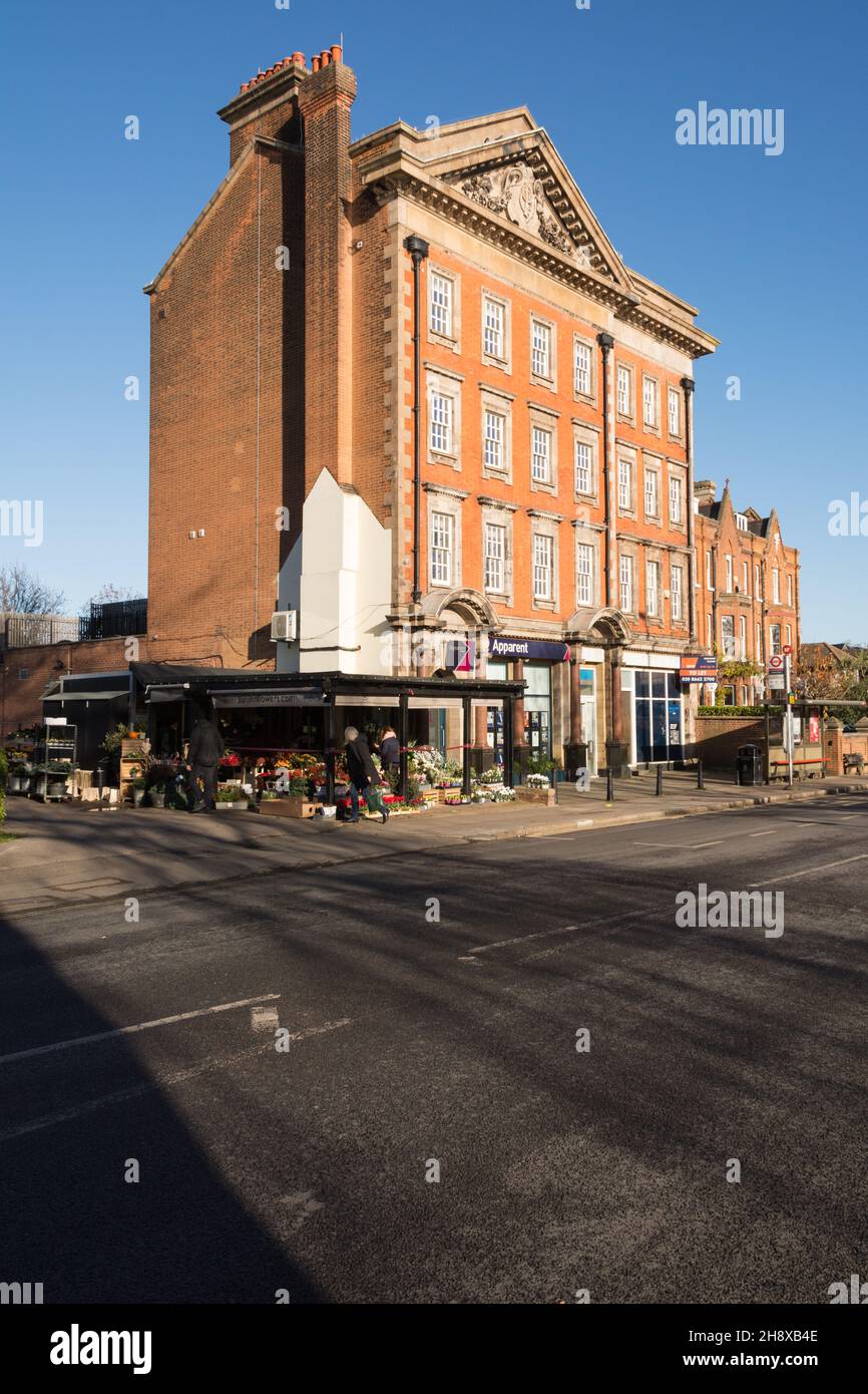The former Barclays Bank building in Barnes, London, SW13, England, U.K ...