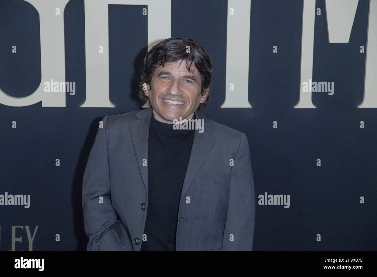 New York, United States. 01st Dec, 2021. Mark Povinelli attends ...