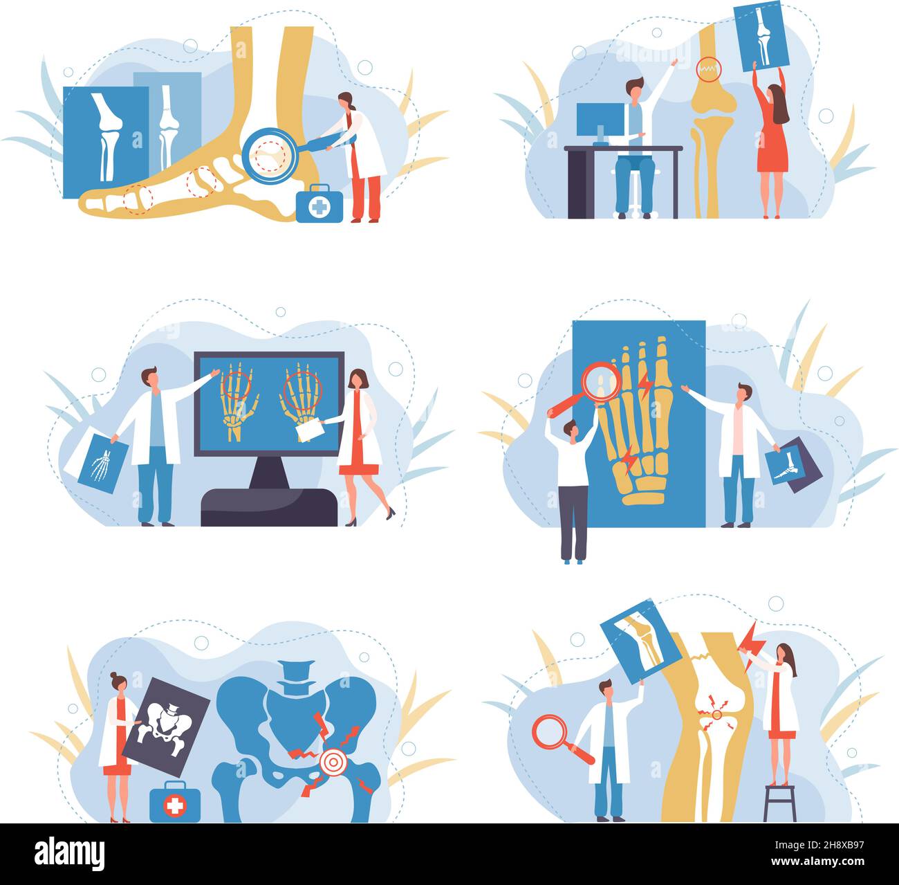 Orthopedic consultation Cut Out Stock Images & Pictures - Alamy