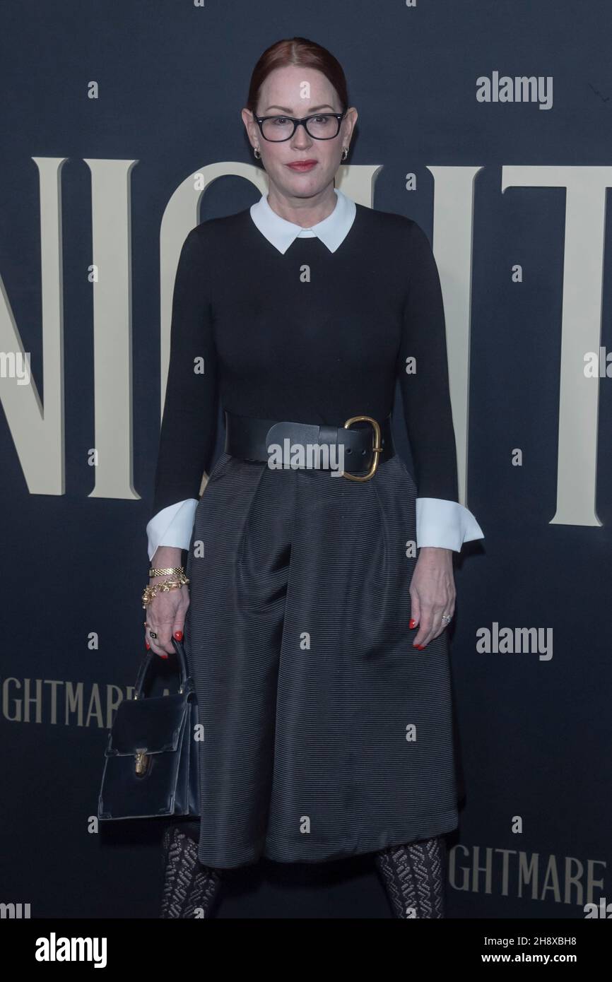 New York, United States. 01st Dec, 2021. Mollly Ringwald attends ...