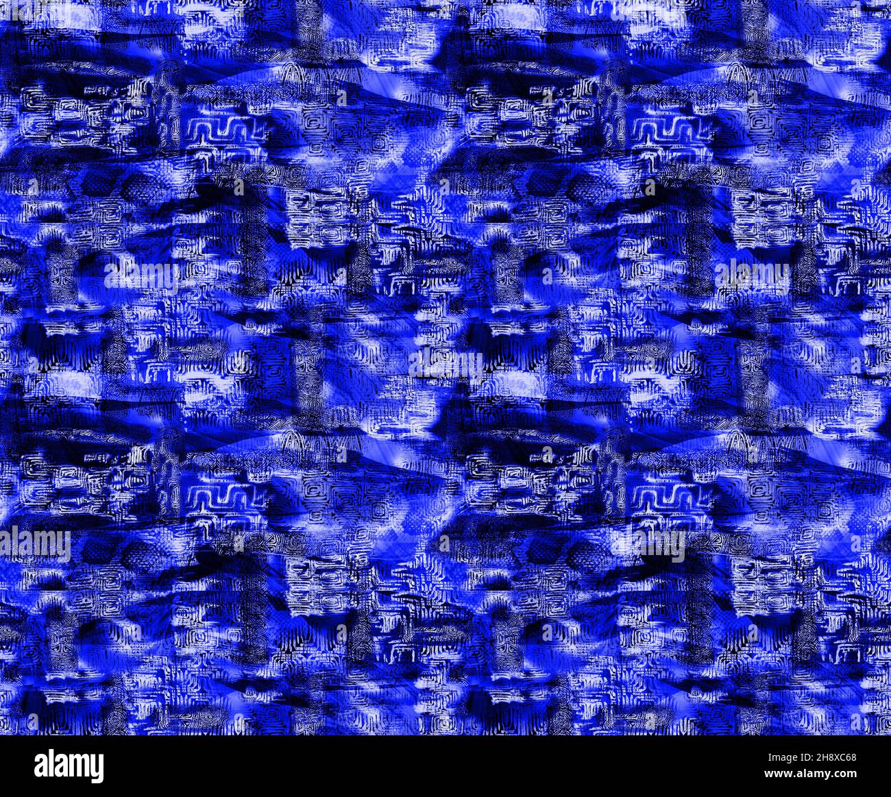 Colorful seamless pattern background with feathers.Traditional folk ...