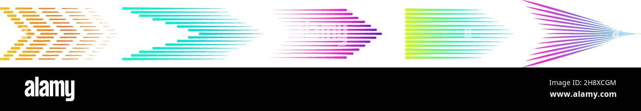 Arrow with shading Stock Vector Images - Alamy