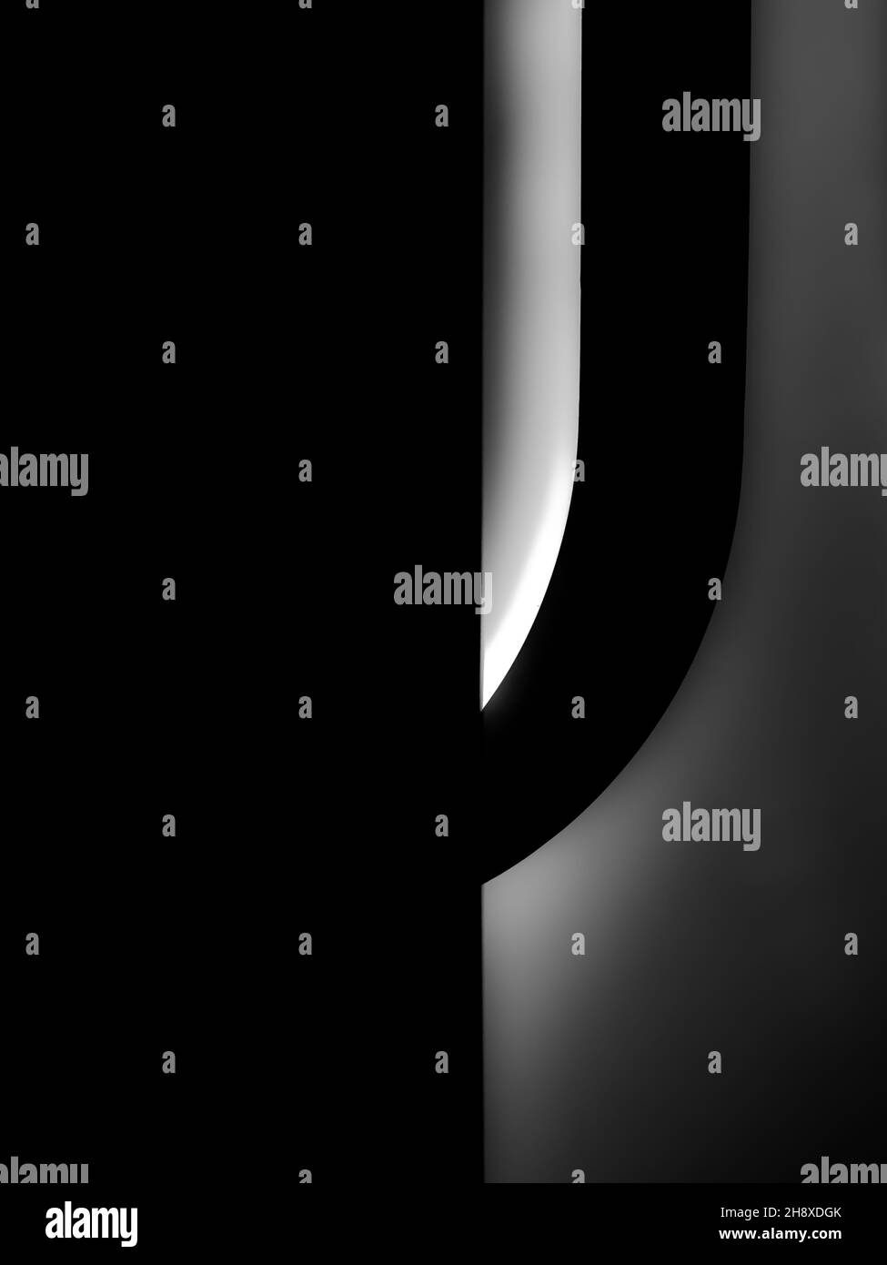 Vertical background or wallpaper of abstract shapes in the darkness ...